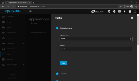 TrueNAS Scale Nextcloud w/ Traefik reverse proxy (https) - From Y to X